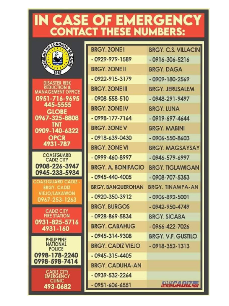 Emergency Hotlines | PDF