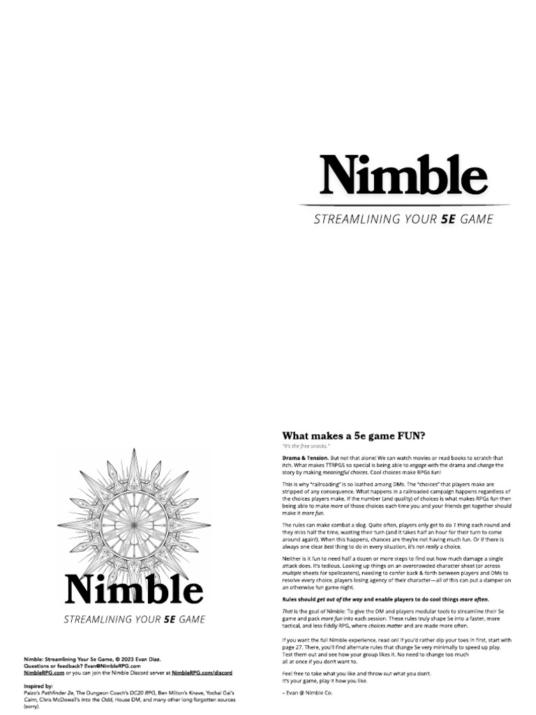 Nimble 1.91FINAL PrinterFriendly | PDF