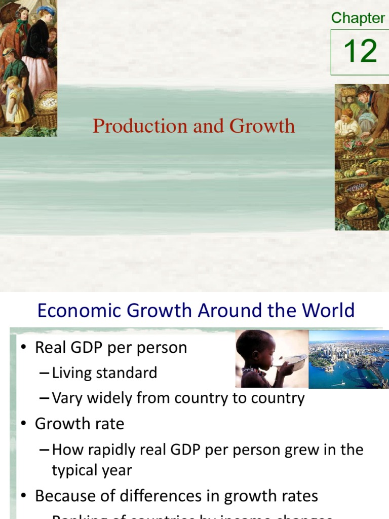 Global Economic Growth and Productivity Insights | PDF | Resource ...