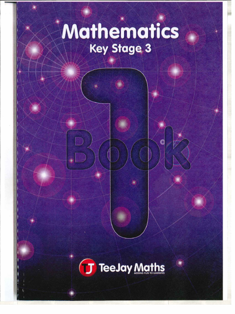 Mathematics Key Stage 3 Book 1 PT 1 | PDF