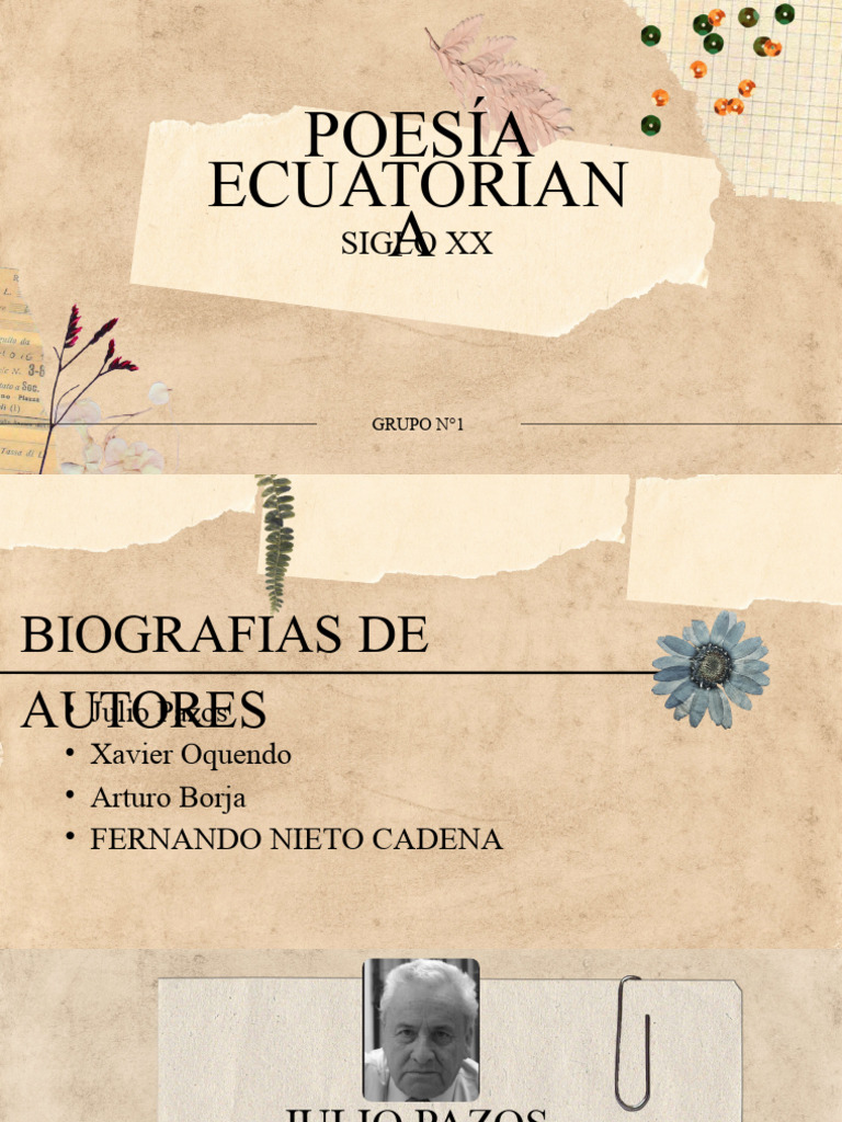 Poesía Ecuatoriana | PDF | Ecuador | Poesía