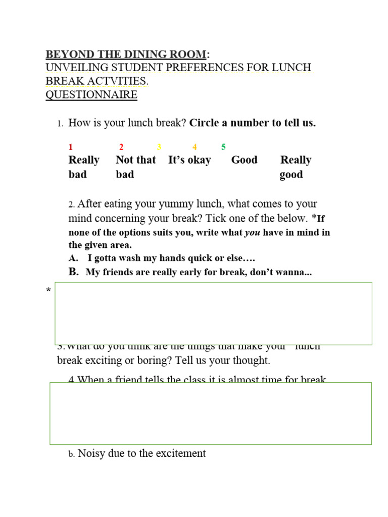 Beyond The Dining Room | PDF