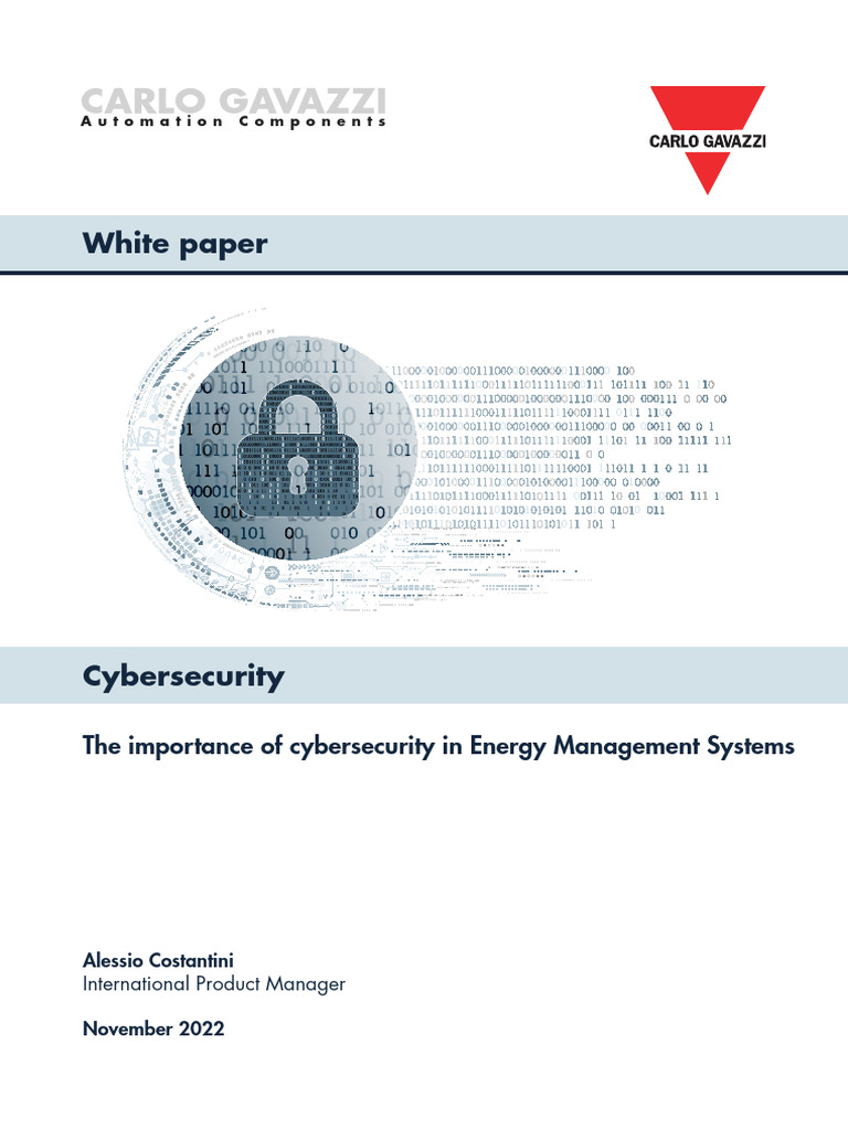 Whitepaper Cybersecurity Eng Pdf Computer Security Security