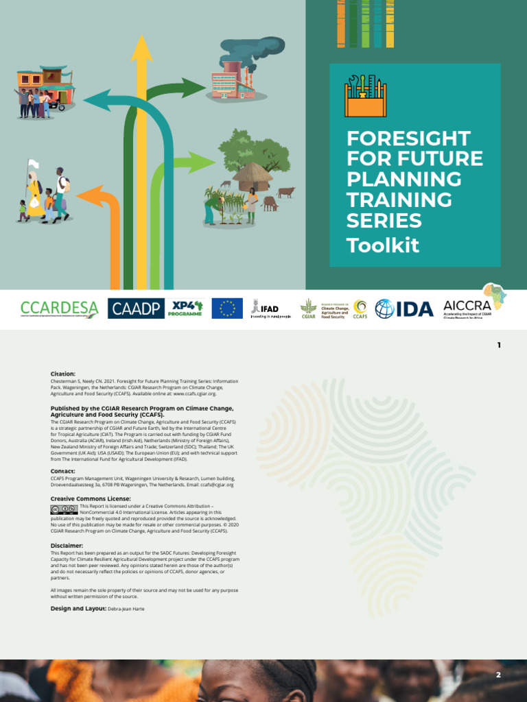 Foresight For Future Planning Toolkit | PDF | Scenario Planning | Drought