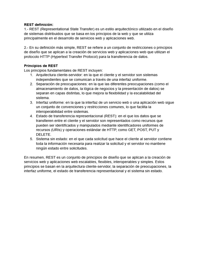 Temas Certificacion JAVA | PDF | Transferencia de estado ...