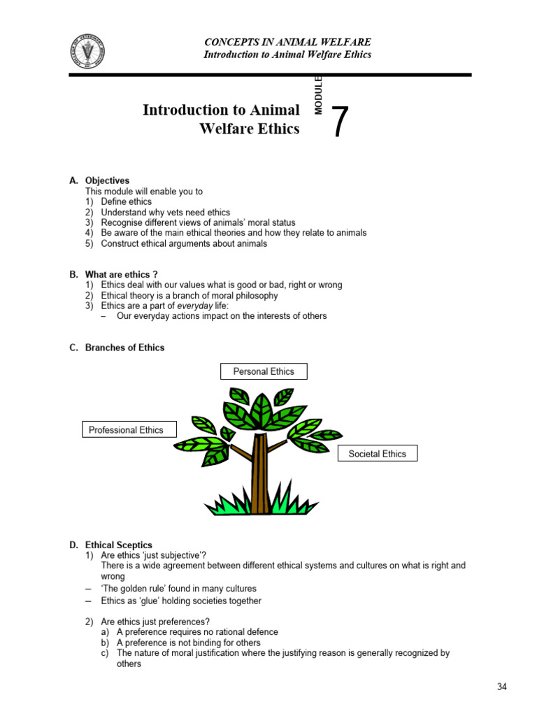 Animal Welfare Ethics Overview | PDF | Animal Rights | Utilitarianism