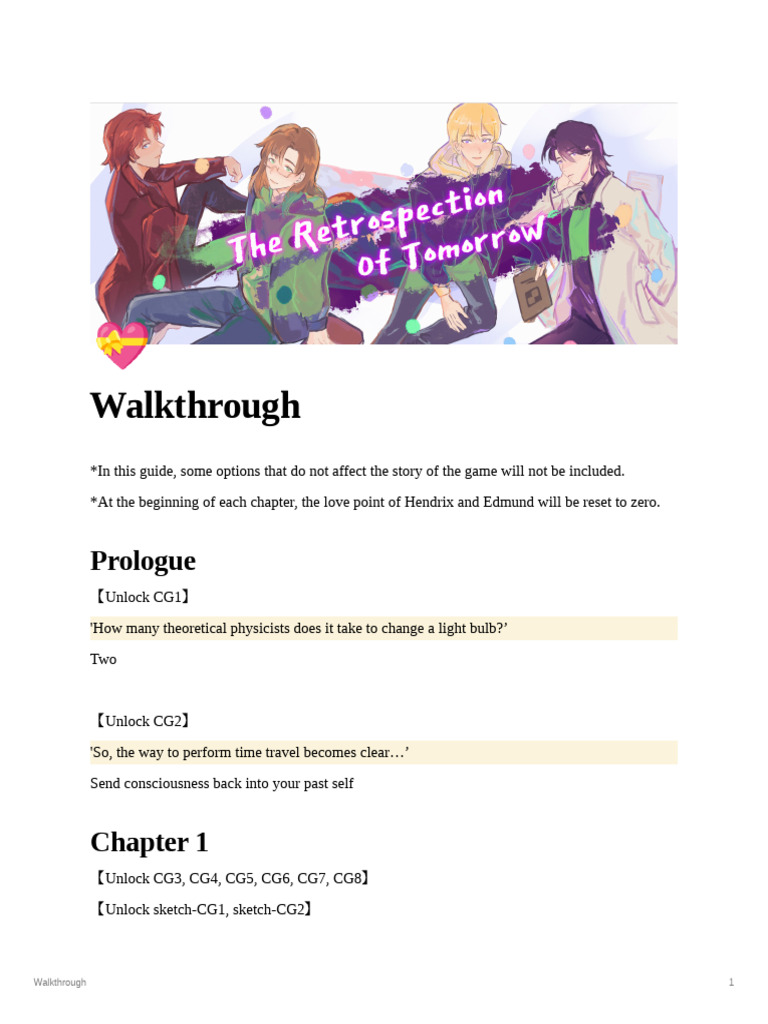 Walkthrough | PDF