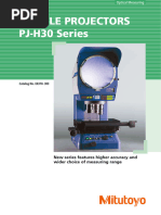 Mitutoyo Profile Projector Guide | PDF | Camera | Lighting