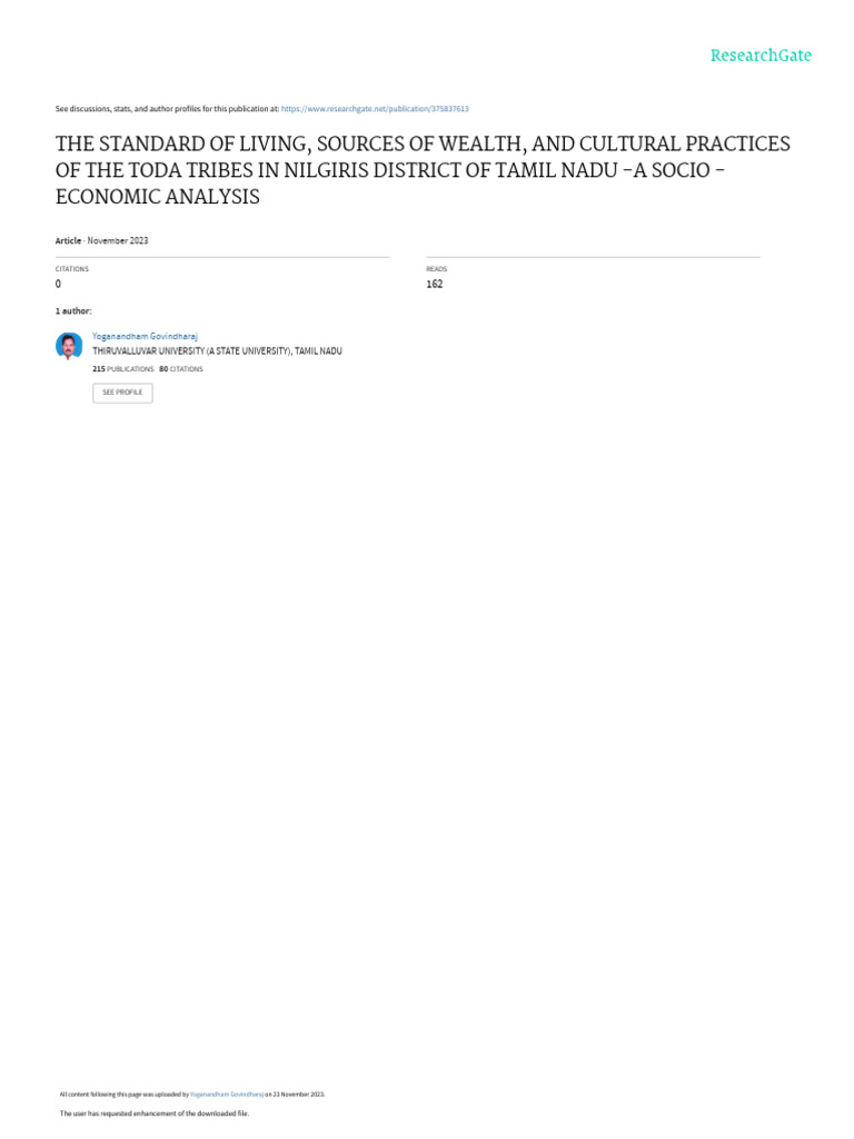 The Standard of Living Sources of Wealth and Cultural | PDF | Funeral ...