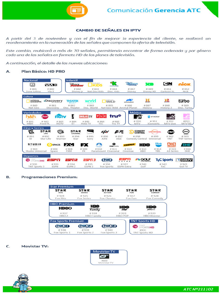 Señales Iptv STB | PDF