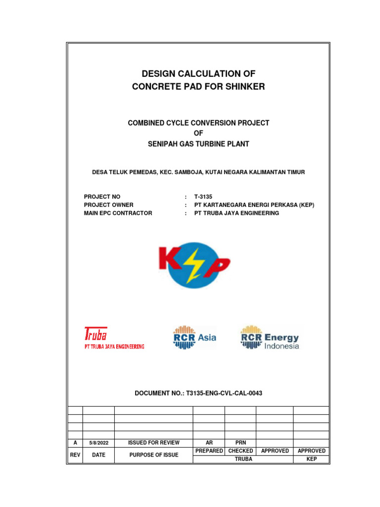 T3135 Eng CVL Cal 0043 | PDF | Deep Foundation | Foundation (Engineering)
