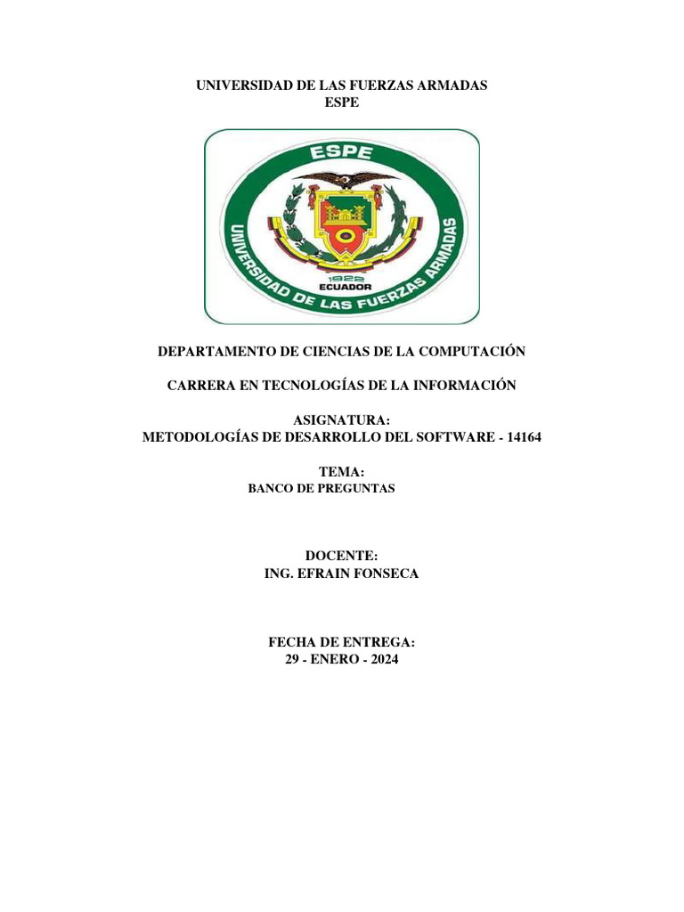 Tarea11 Curso Banco Preguntas Examen | PDF | Scrum (desarrollo de software) | Desarrollo guiado ...