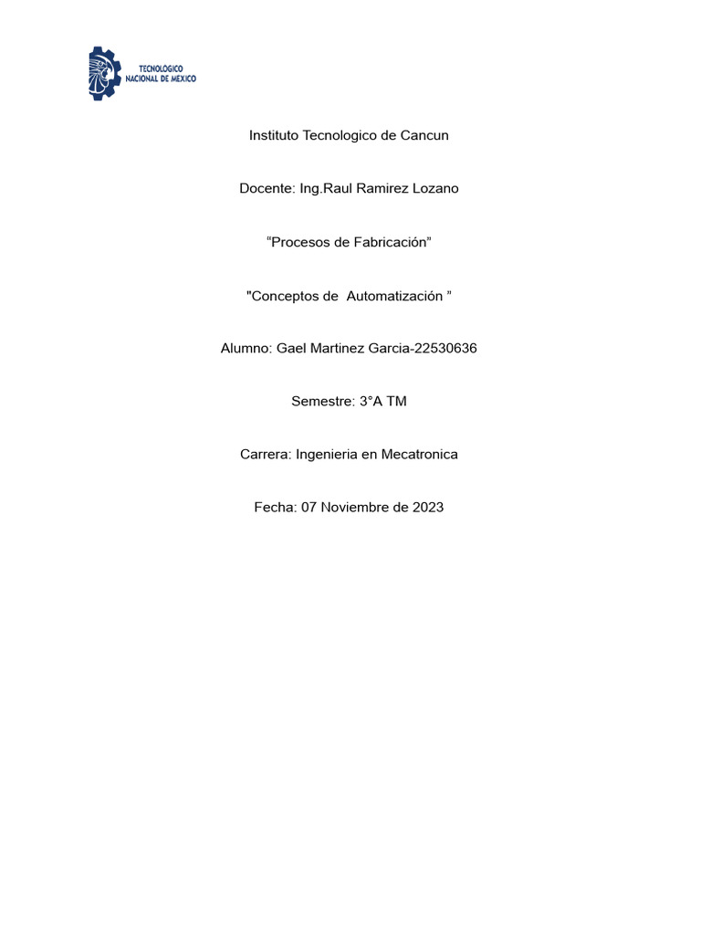 P.Fabr._Conceptos_de_Automatizacion_ | PDF | Planificación de recursos empresariales | Gestión ...