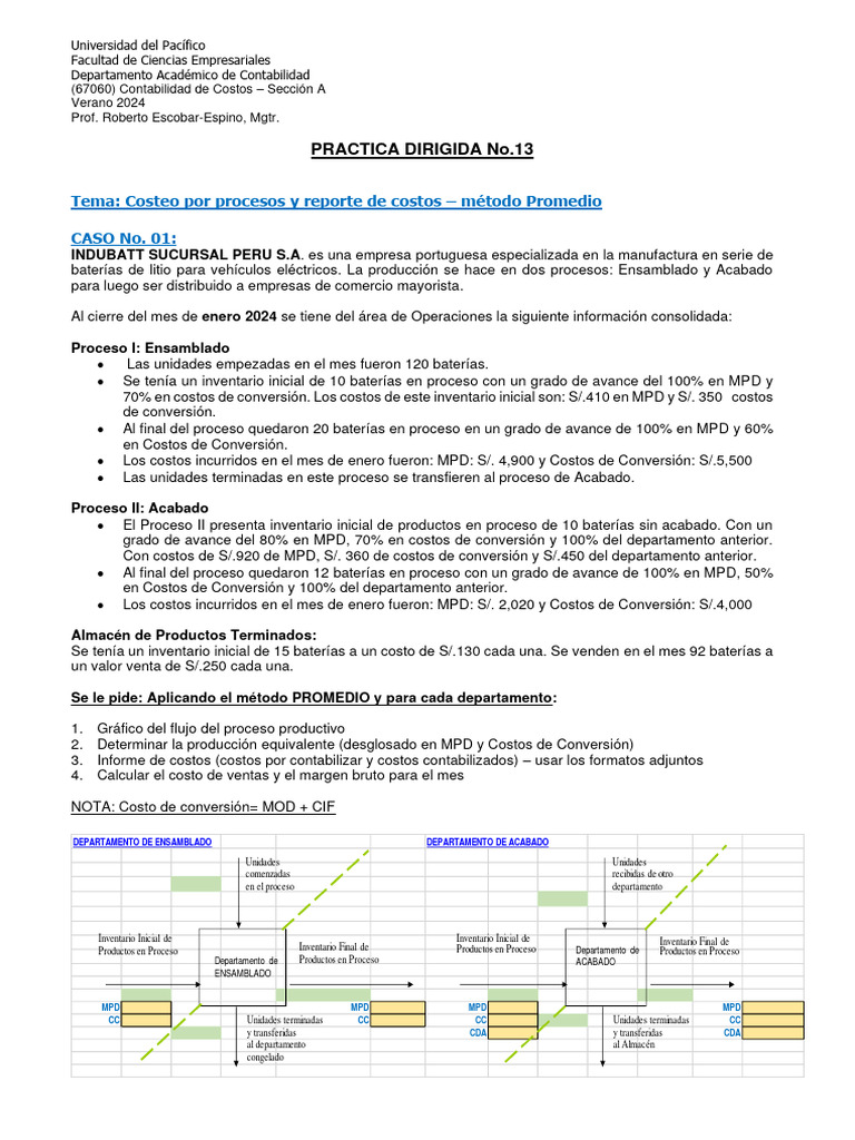 CCos PD13 2024-V | PDF | Inventario | Business