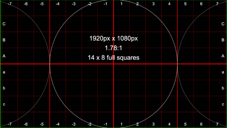 16-9 Test Pattern | PDF