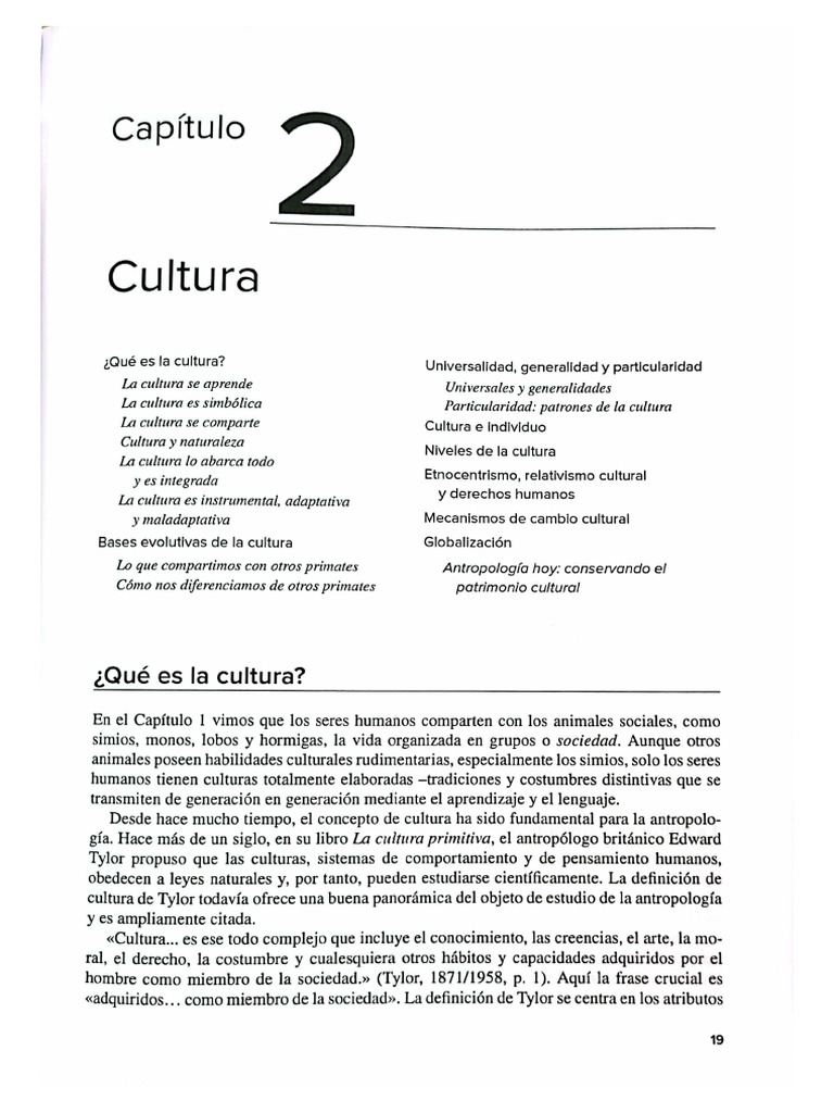 Kottak Capitulo 2 | PDF