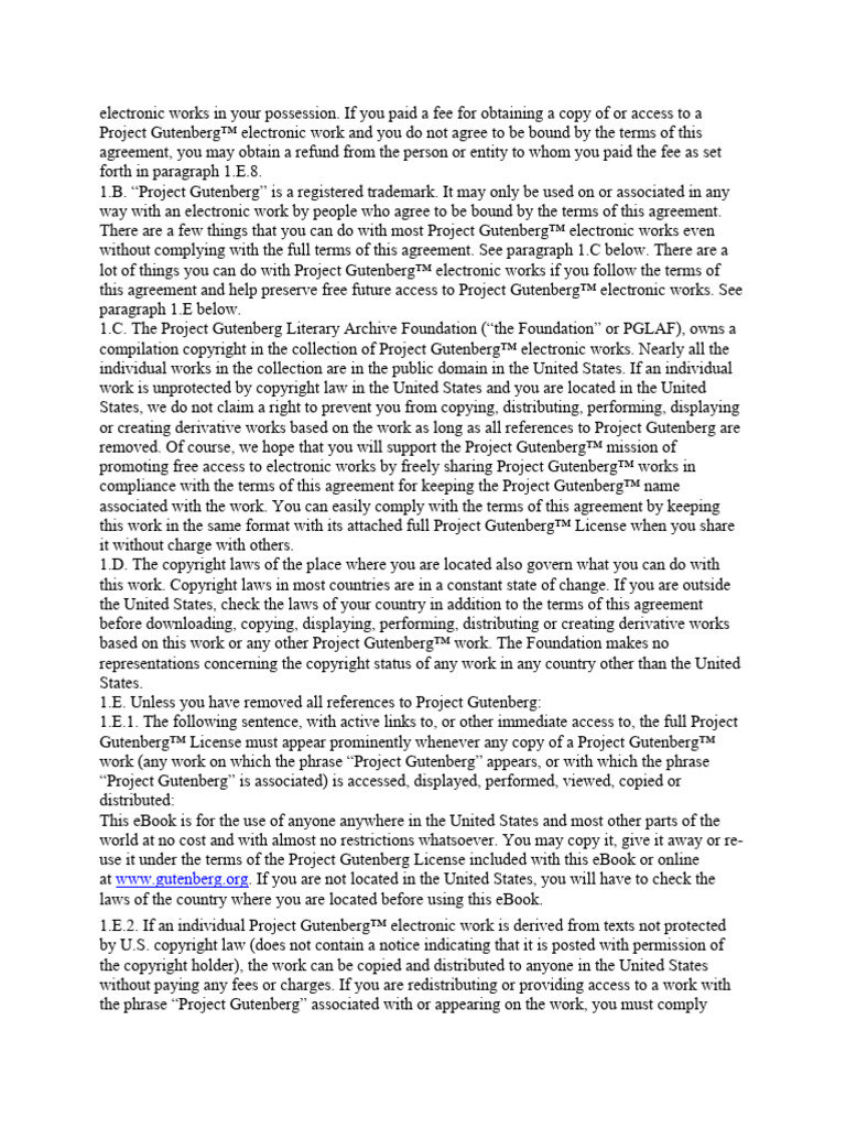 Peter Pan 2 | PDF | Project Gutenberg | Copyright