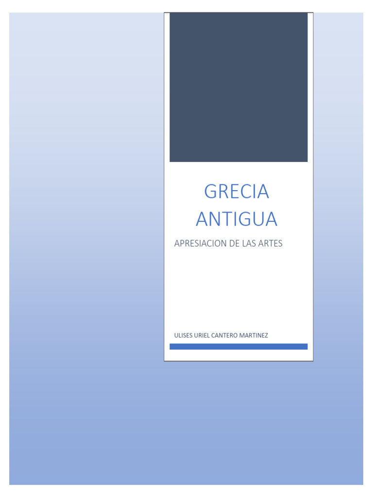 La Grecia Antigua | Descargar gratis PDF | Antigua Grecia | Grecia