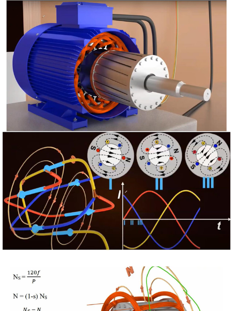 Induction Motor Class1 | PDF