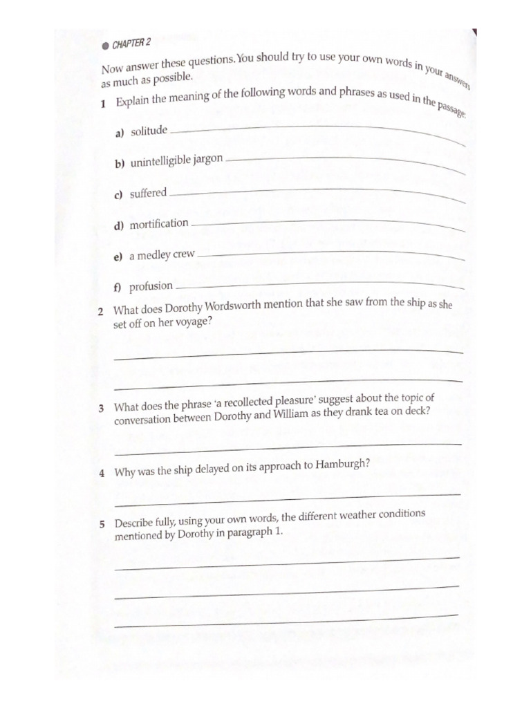 1 Explain The Meaning of The Following Words and Phrases As Used in The ...