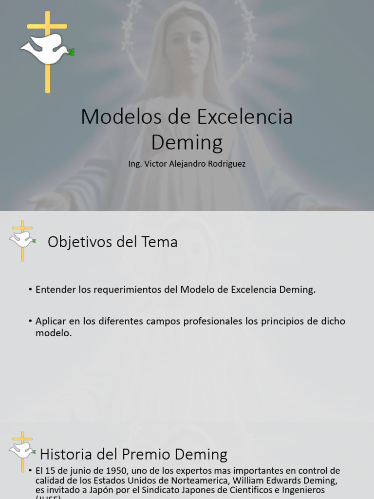 Modelo de Excelencia Deming | PDF | Calidad (comercial) | Business