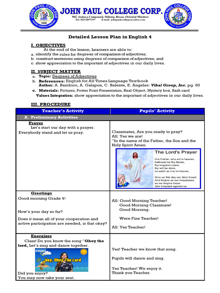 Lp. English 4 | PDF | Linguistics | Human Communication