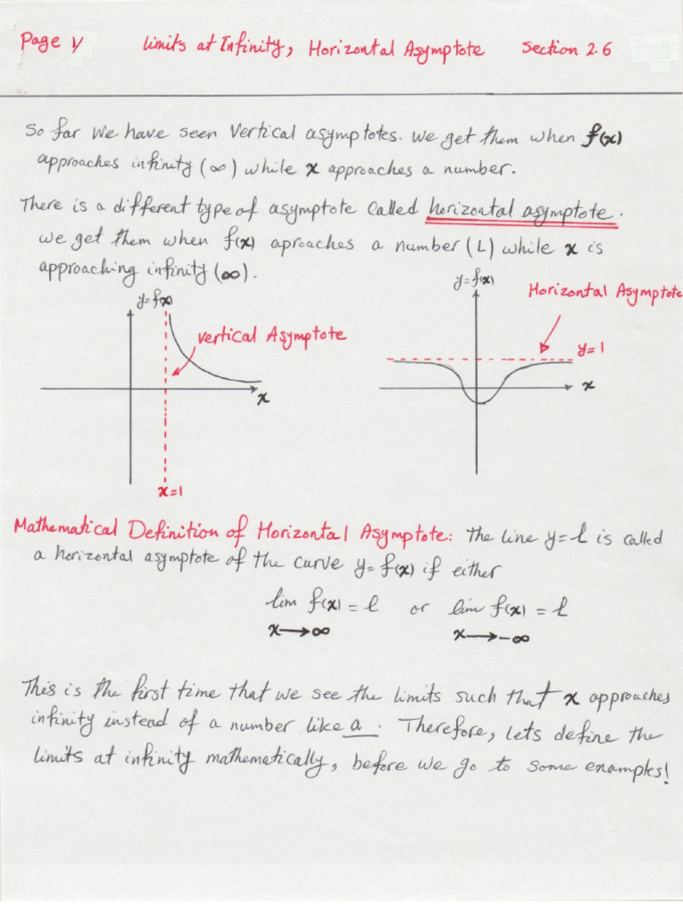 Limits Chapter - 2 - 6 | PDF