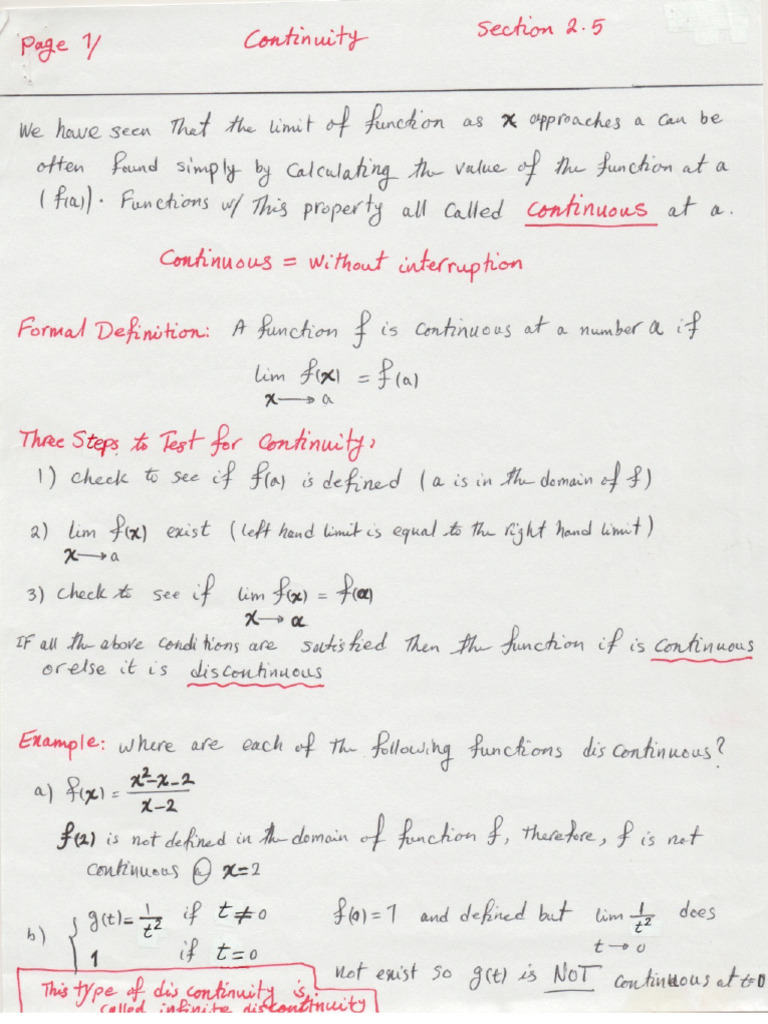 Limits Chapter - 2 - 5 | PDF