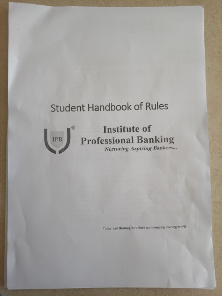 Student Rule Book and Declaration PDF | PDF