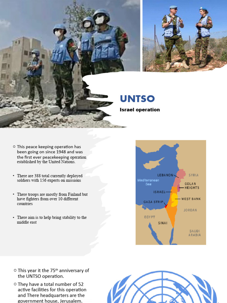 UNTSO | PDF