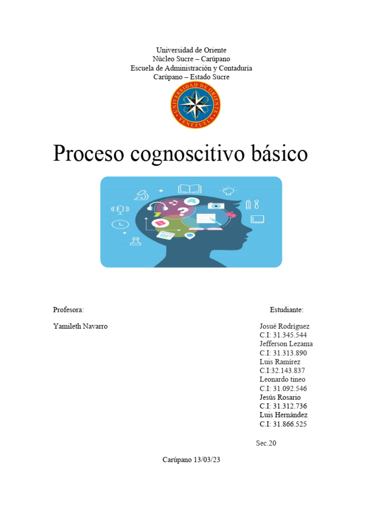Procesos Basicos | PDF | Residuos | Conocimiento