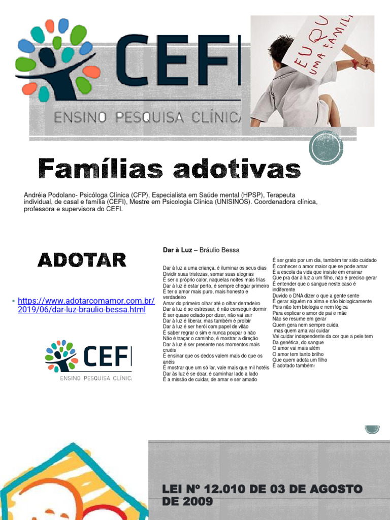 Familias Adotivas | PDF | Adoção | Família