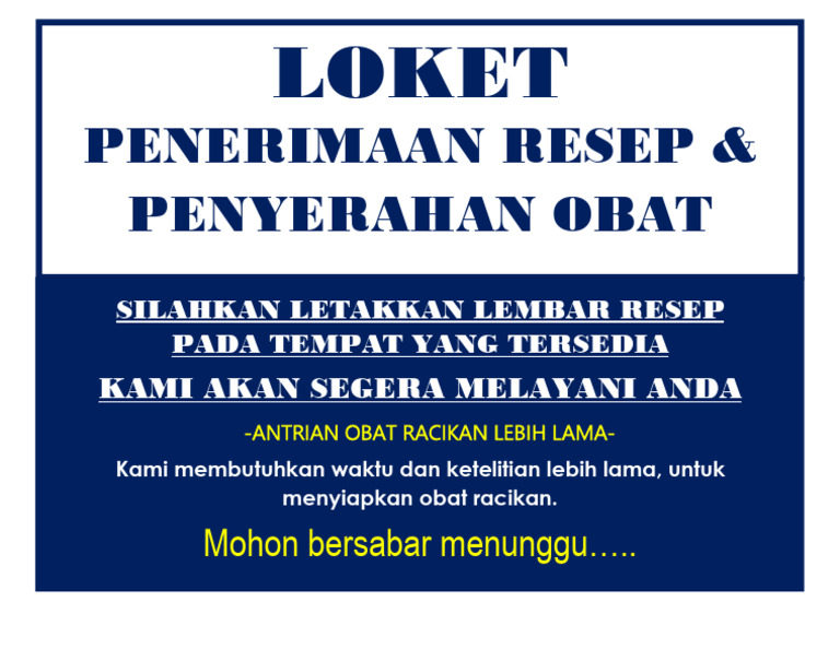 Loket Farmasi | PDF