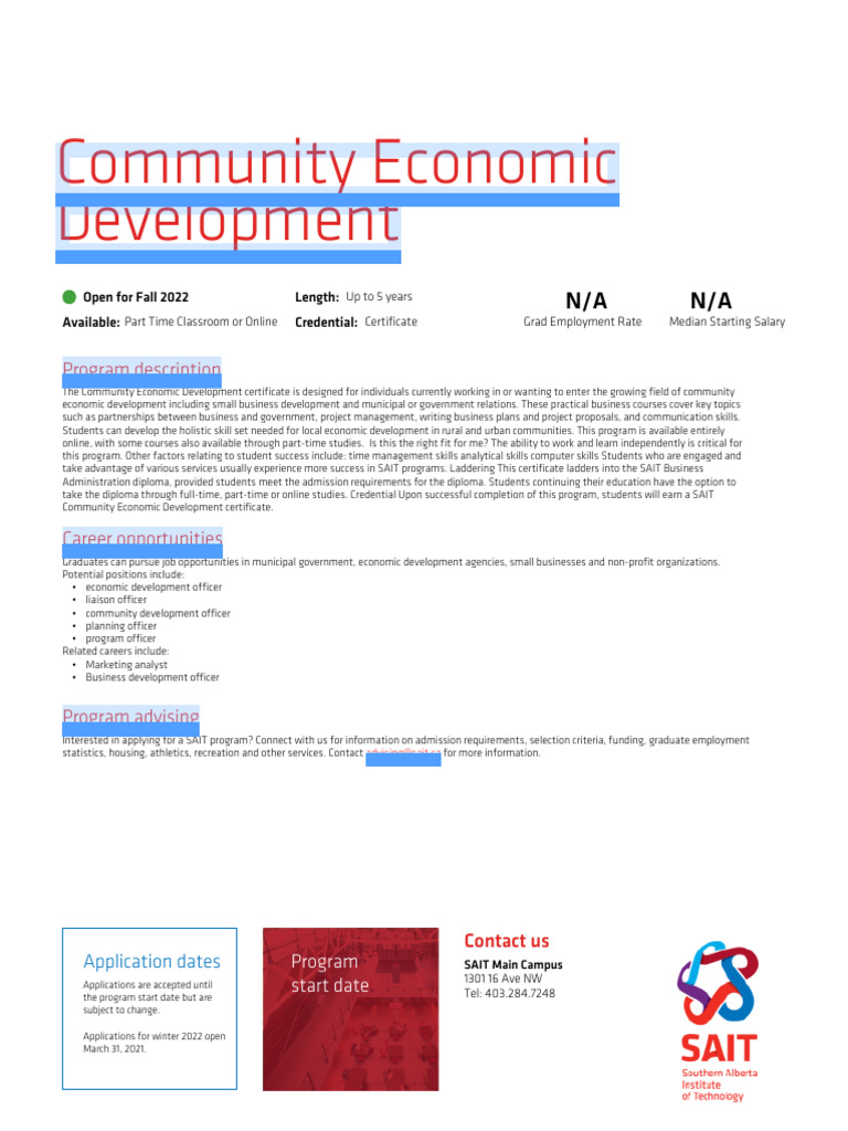 Community Economic Development | PDF | Tuition Payments | Economies