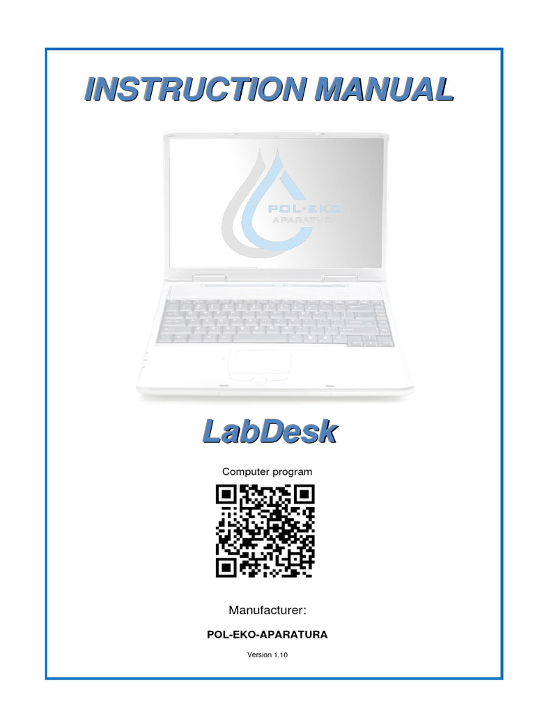 Instruction Manual LabDesk en v1.10 | PDF | Usb Flash Drive | Icon (Computing)