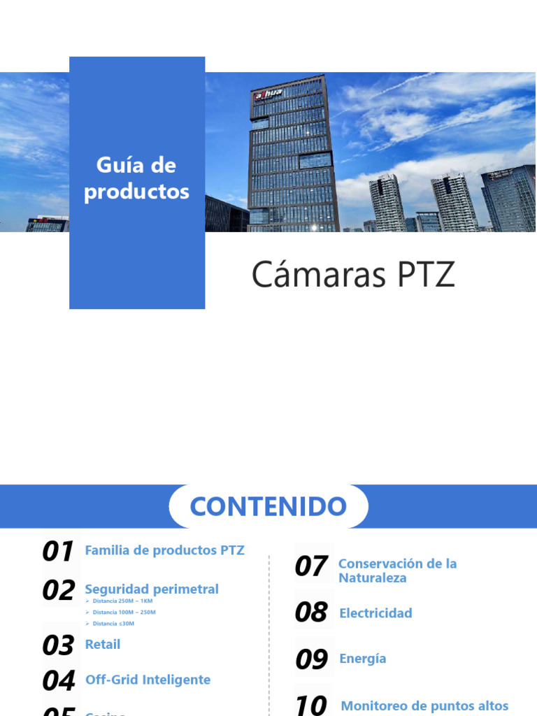 03 Camaras PTZ | PDF | Óptica