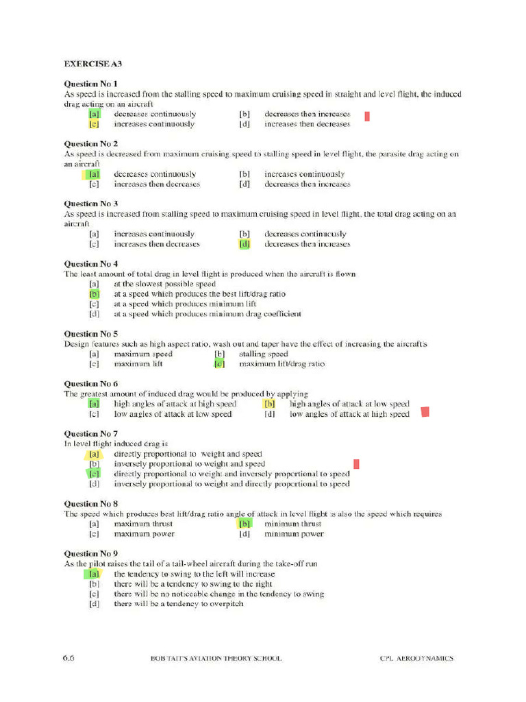 Exercise P6 Answers | PDF