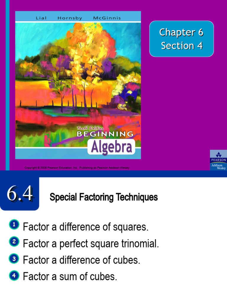 Mba10 Ppt 0604 Pdf Factorization Applied Mathematics
