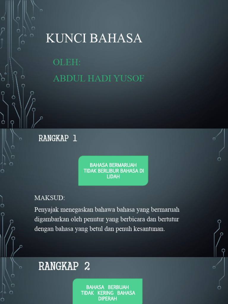 Kunci Bahasa Komsas Tingkatan 1 | PDF