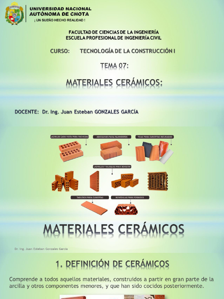 S7 - Materiales Cerámicos | PDF