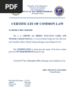 Sample Cert - Cutting Trees | PDF