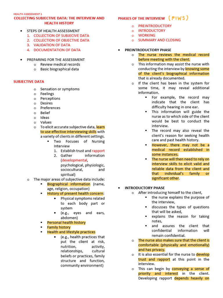 Ha Unit 2 Notes | PDF | Edema | Language Interpretation