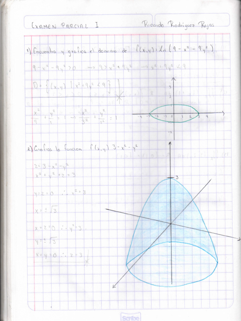 Primer Examen Parcial CVV | PDF