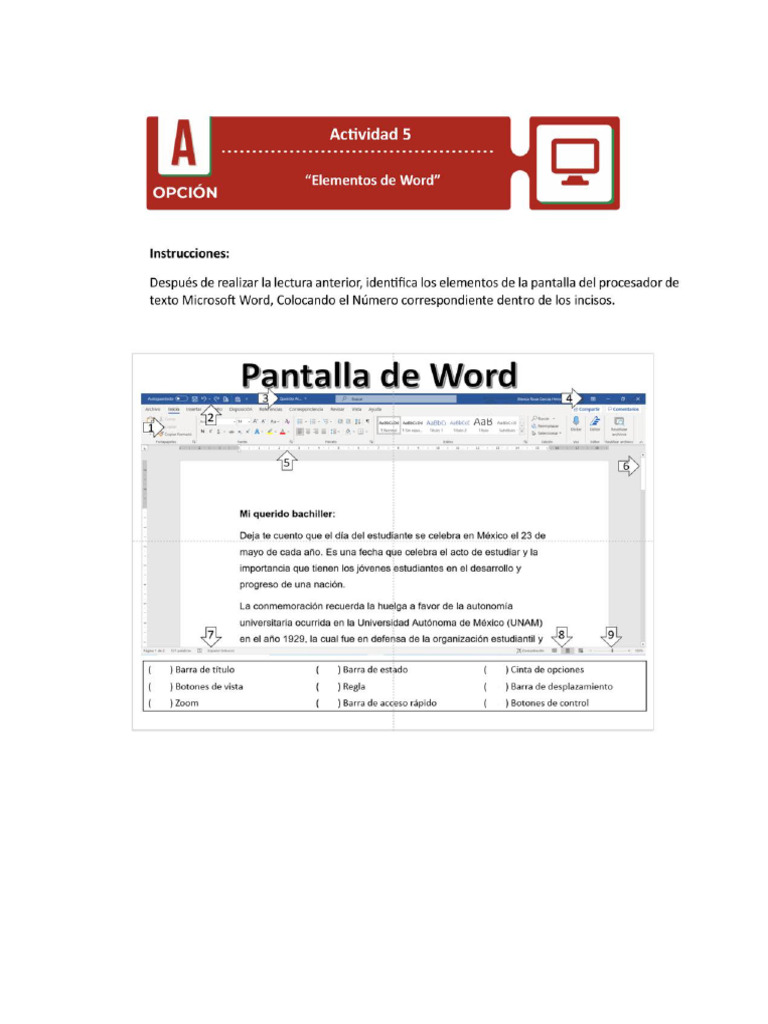 Actividad Word | PDF
