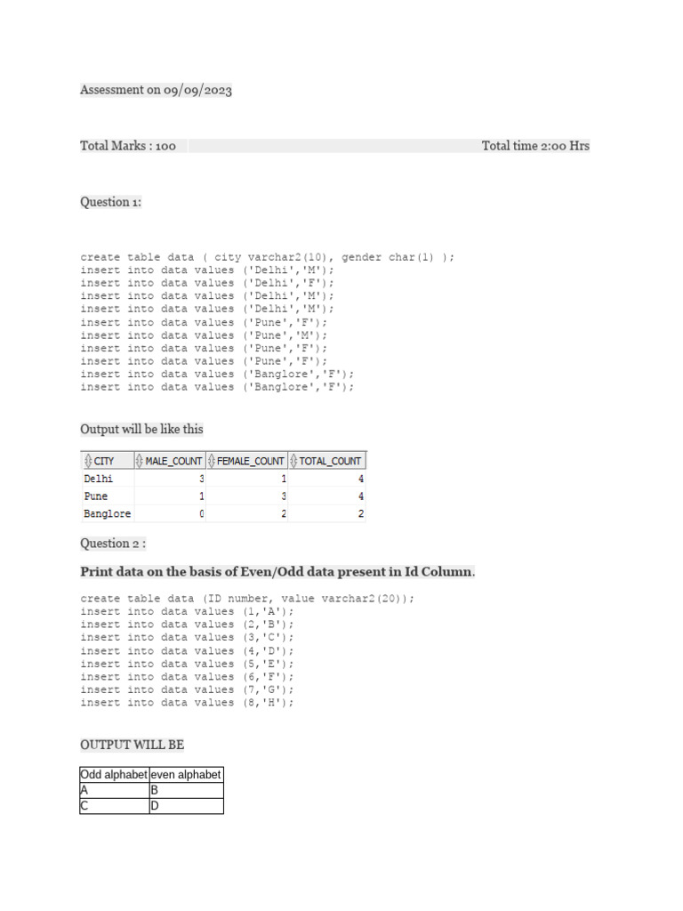 Question Database Pdf String Computer Science Data 