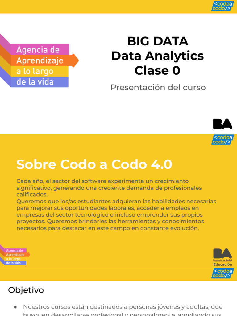 Curso de Big Data y Data Analytics | PDF | Big Data | Bases de datos