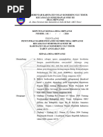 SK Penyelenggaraan ILP di Pustu Leguderu | PDF | Kesehatan Holistik