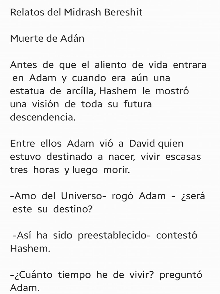 Midrash Bereshit | PDF