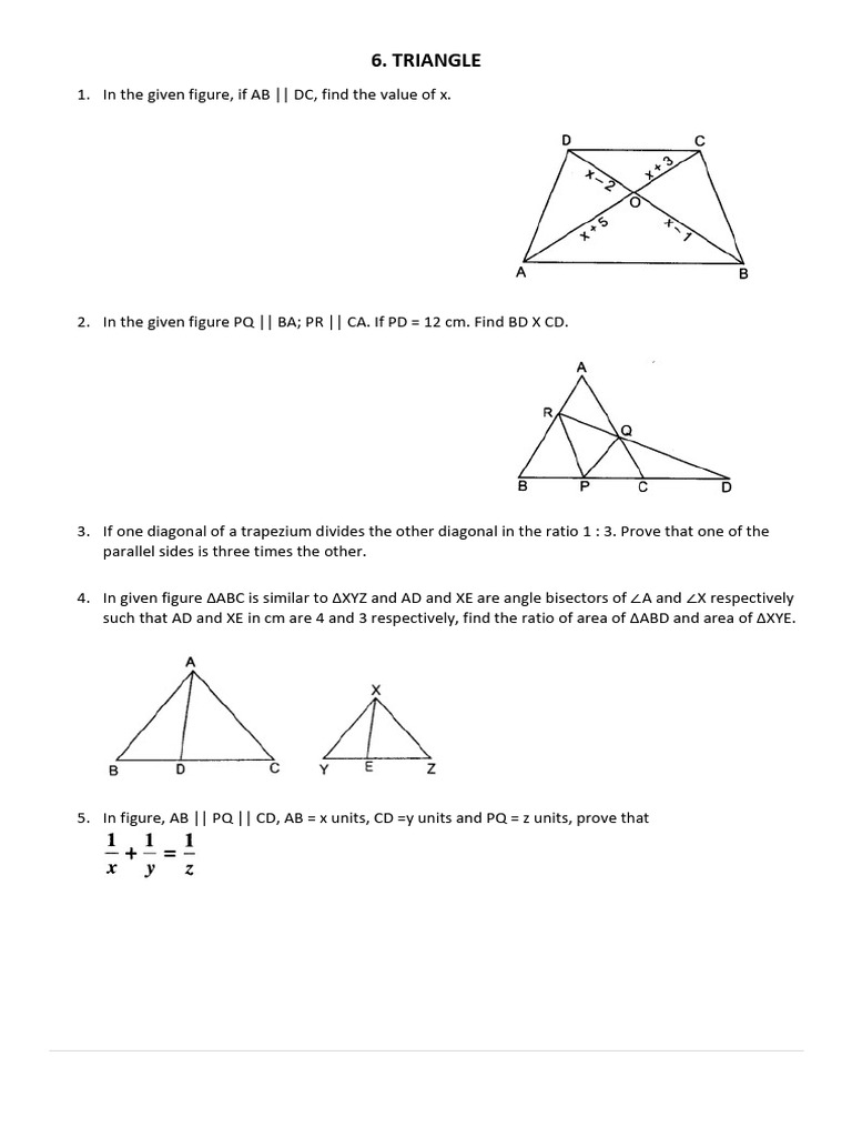 Triangles | PDF