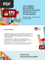 Cara Kerja KPPS Pemilu 2024 | PDF